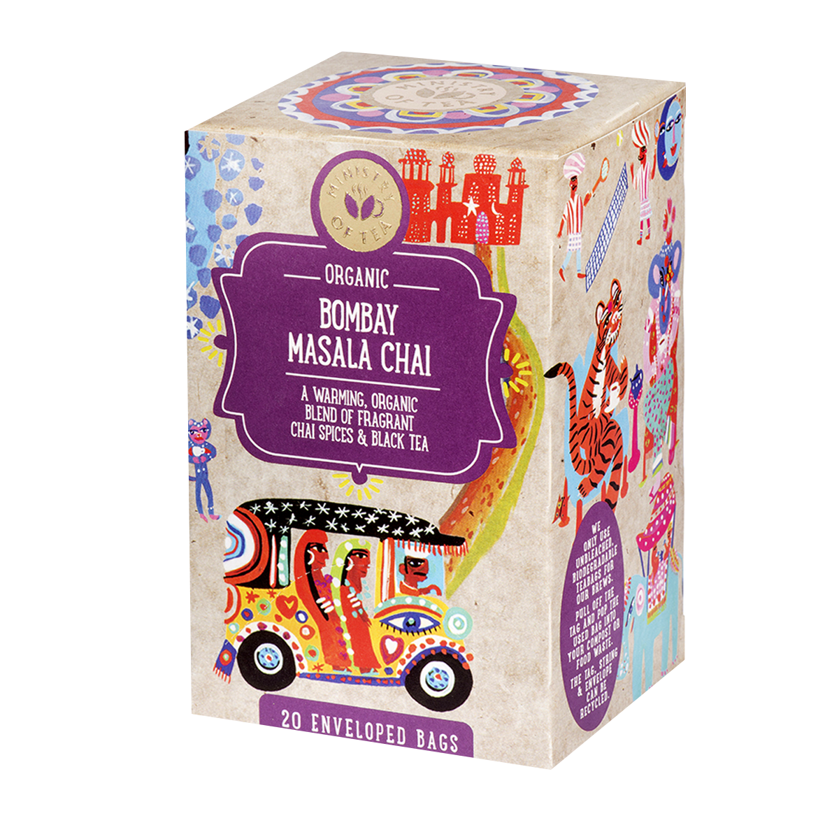 Organic Bombay Masala Chai | Buy Premium Tea Online In UK